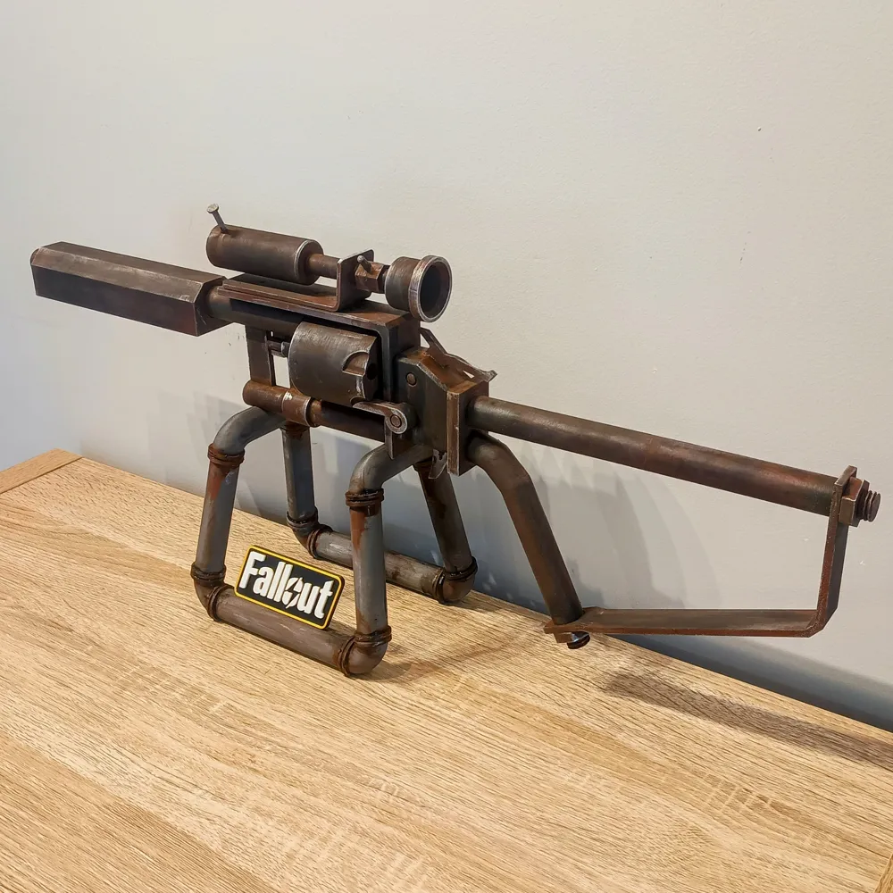 Pipe Stand for WF3Dprinting's Pipe Revolver Rifle by ASTDrones ...