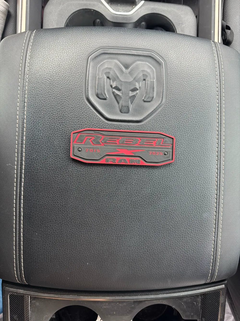 RAM Rebel 10th Anniversary Serial Plate (Replica) - Free 3D Print Model ...
