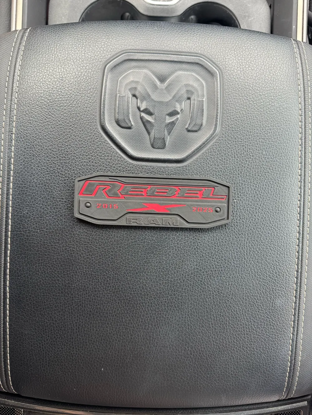 RAM Rebel 10th Anniversary Serial Plate (Replica) - Free 3D Print Model ...