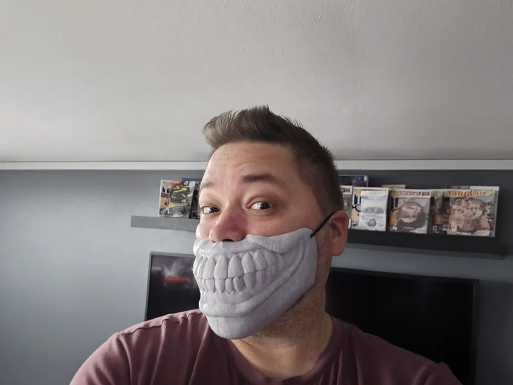 Smiley Face funny mask by geeklabs MakerWorld: Download Free 3D Models