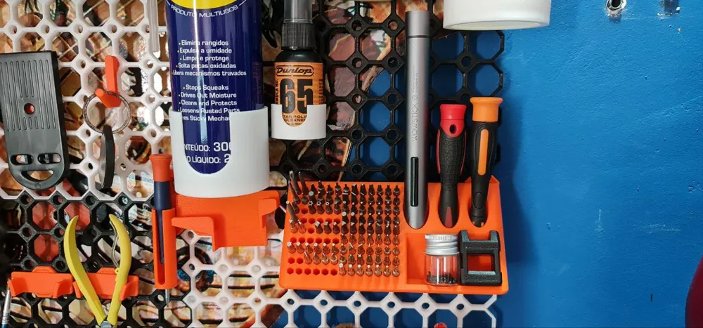 Mini Bit holder for Wowstick 1F+ Pro (Multiboard) by Wall - MakerWorld