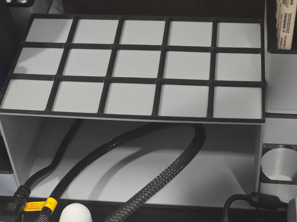 Gridfinity A1 Rear Cable Management and Storage by N3CRO*Vicio ...