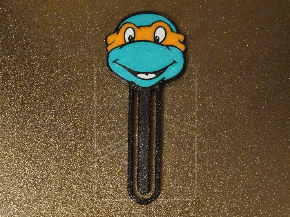 Teenage Mutant Ninja Turtles Bookmarks by neilault - MakerWorld