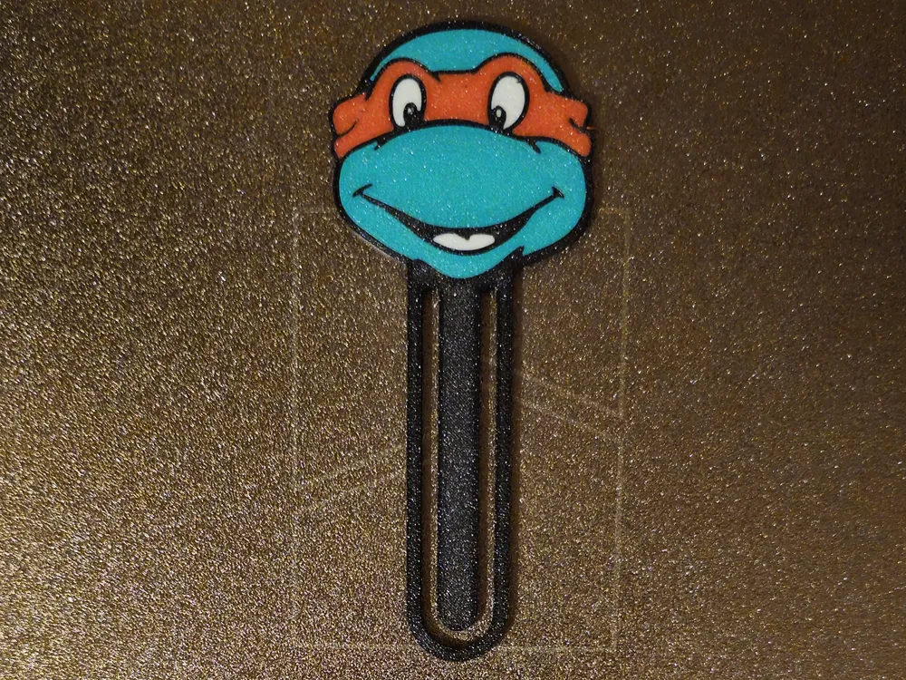 Teenage Mutant Ninja Turtles Bookmarks by neilault - MakerWorld