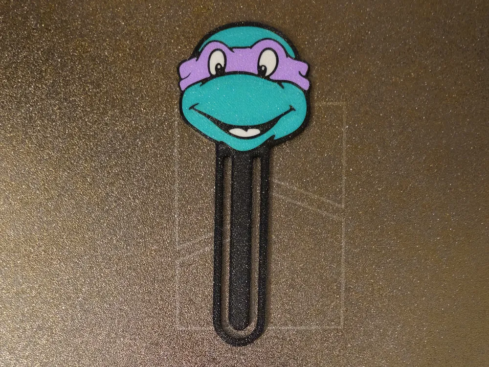 Teenage Mutant Ninja Turtles Bookmarks by neilault - MakerWorld