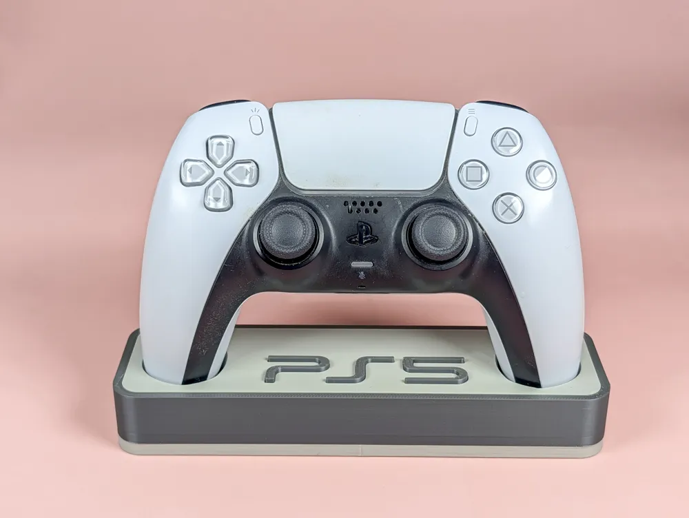 PS5 Controller Stand – PS5 Logo - Free 3D Print Model - MakerWorld