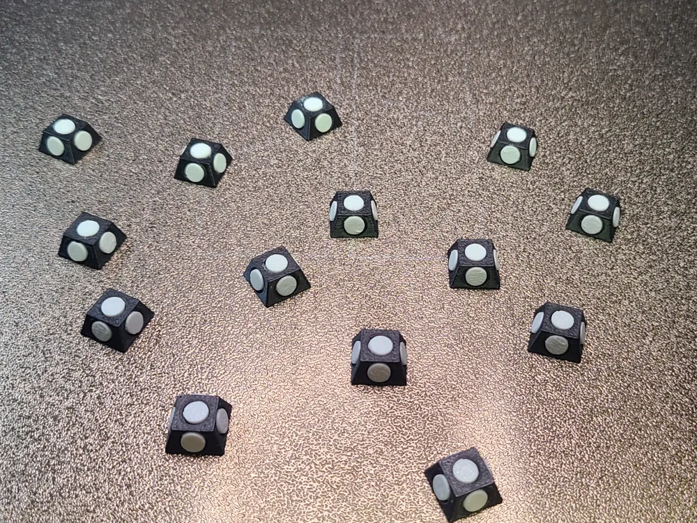 Magnetic 3D Scanning Pyramid Markers by Akelyte - MakerWorld