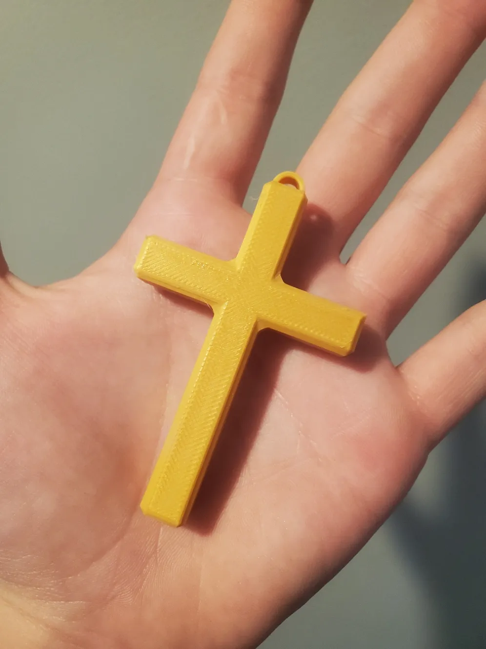 Cross Keychain by RhinoPrintingMakerWorld: Download Free 3D Models