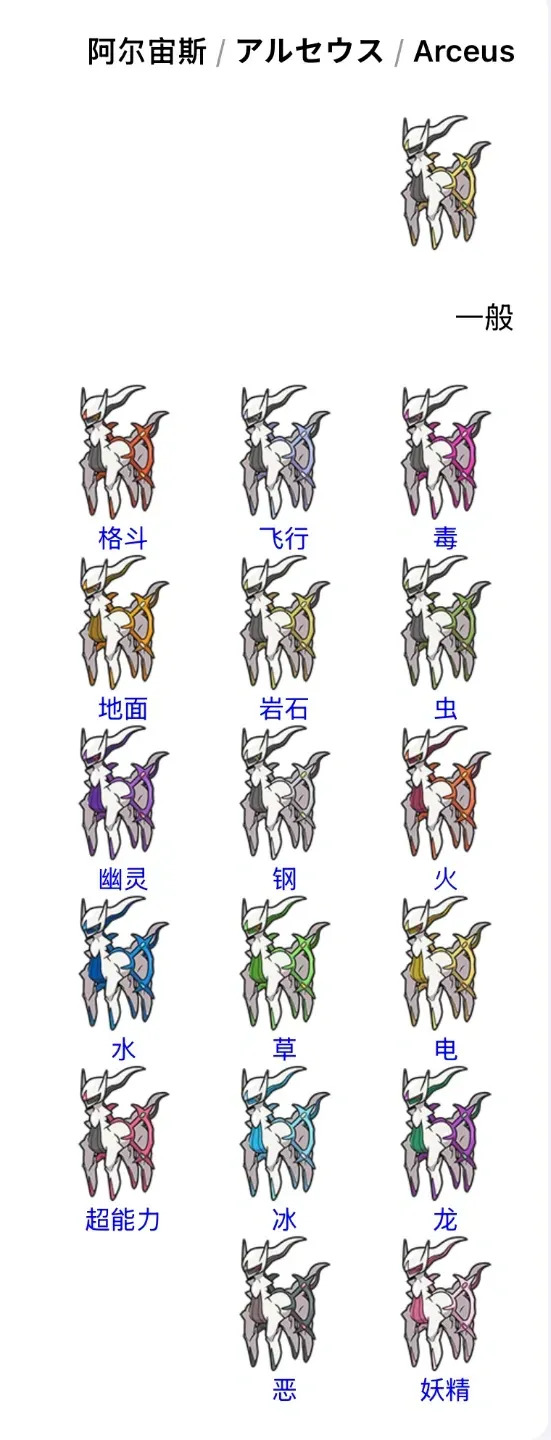 Pokemon #493 Arceus (Multi-color Assembly, No AMS Required) by ...