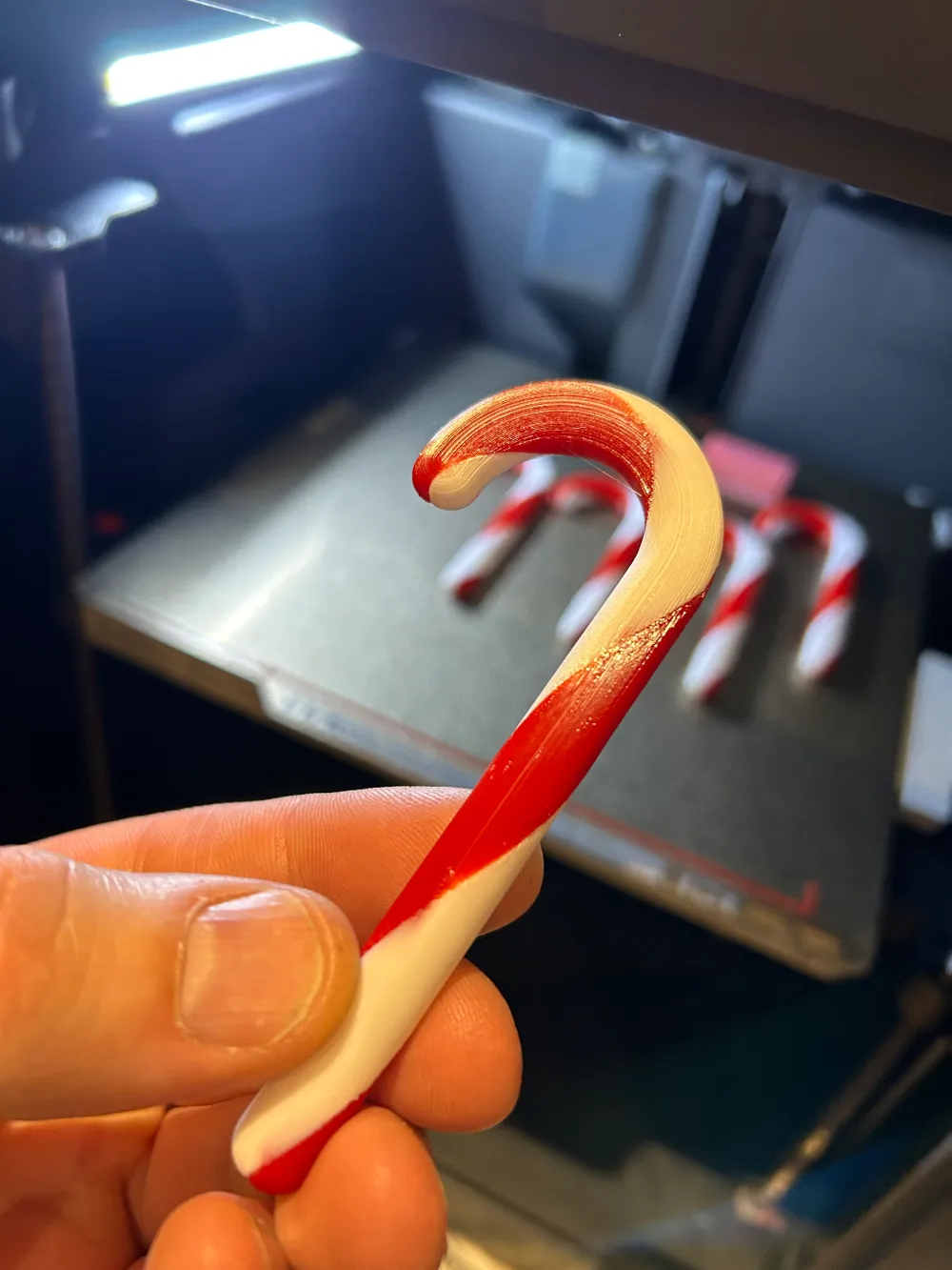 Christmas Candy Canes x5 by KENPRINT MakerWorld: Download Free 3D Models