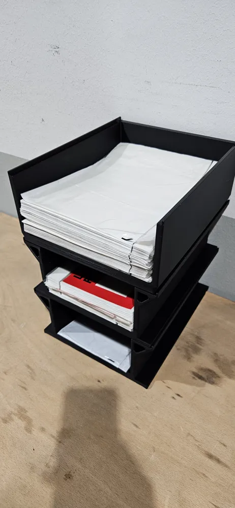 Delivery Note-Invoice Stackable Tray by da_max MakerWorld: Download ...