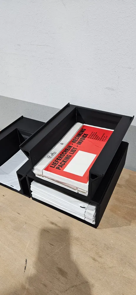Delivery Note-Invoice Stackable Tray by da_max MakerWorld: Download ...