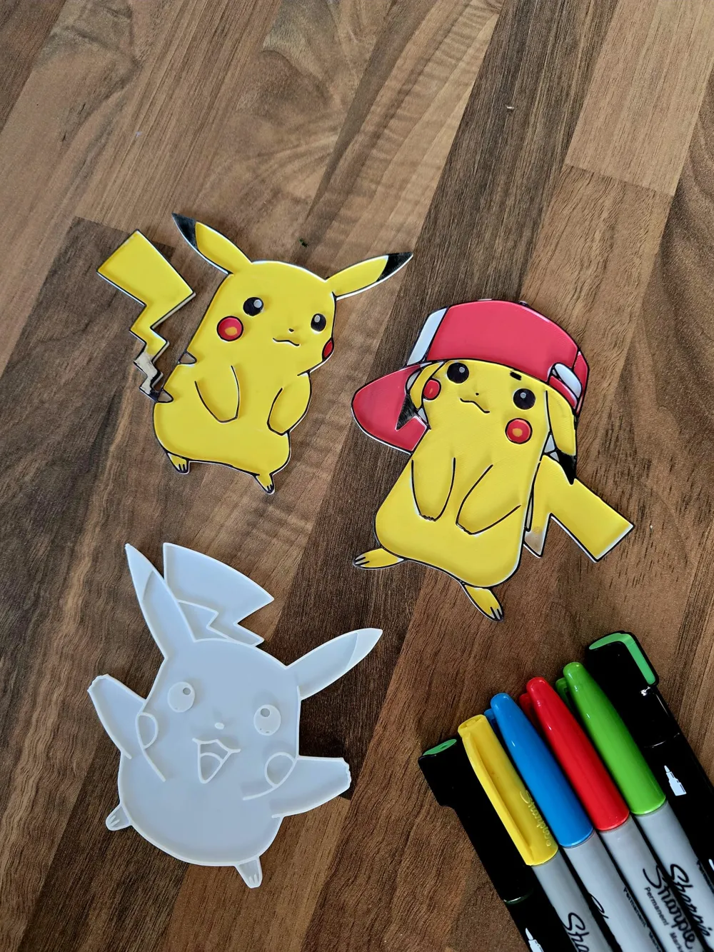 Cute Pikachu Coloring Color Set Crafty Diy Paint by Merilno3D - MakerWorld