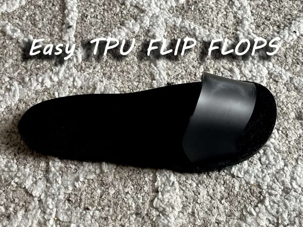 My Easy TPU FLIP FLOPS TONG (shoes) by ML Innovation MakerWorld: Download Free 3D Models