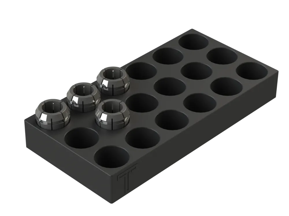 Holder for ER32 collets - Free 3D Print Model - MakerWorld