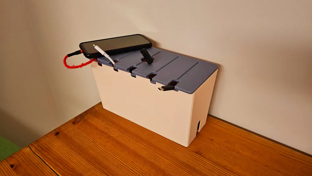 Cable and Charging Organizer by bman642 - MakerWorld