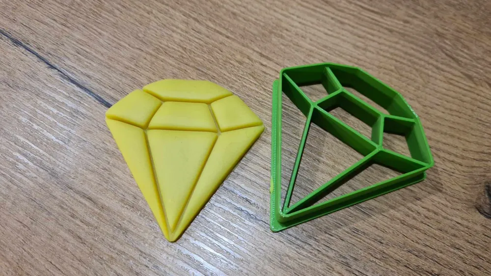 diamond cookie cutter by Zoubkyn - MakerWorld