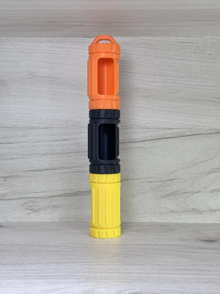 Modular tube container by MIHAI_T MakerWorld: Download Free 3D Models