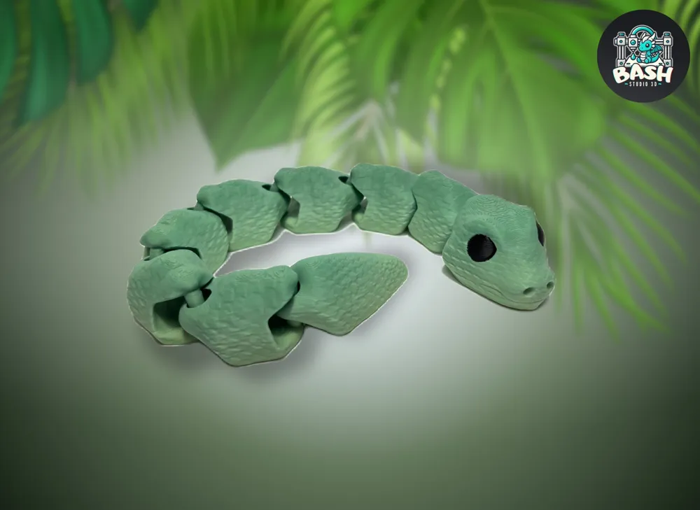 Serpiente Articulada por Bash Studio 3D MakerWorld: Descarga Modelos 3D Gratuitos