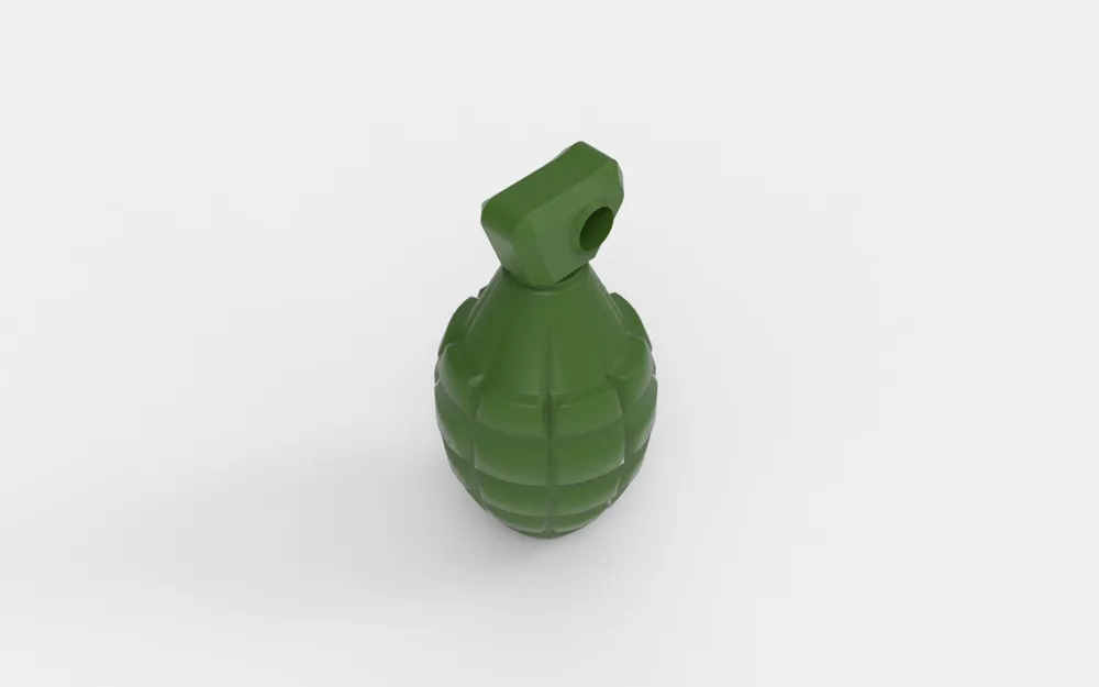 Grenade Keychain by Sakkez Games - MakerWorld
