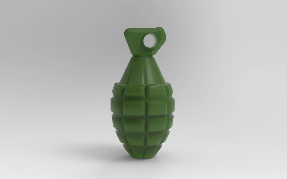 Grenade Keychain by Sakkez Games - MakerWorld