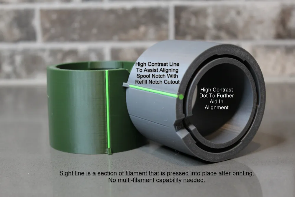 The Ultimate Sunlu to Bambu Spool Adapter by Levi MakerWorld: Download ...