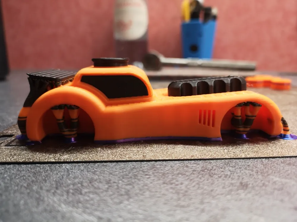 Balloon powered Racing car by AD - Concept - MakerWorld