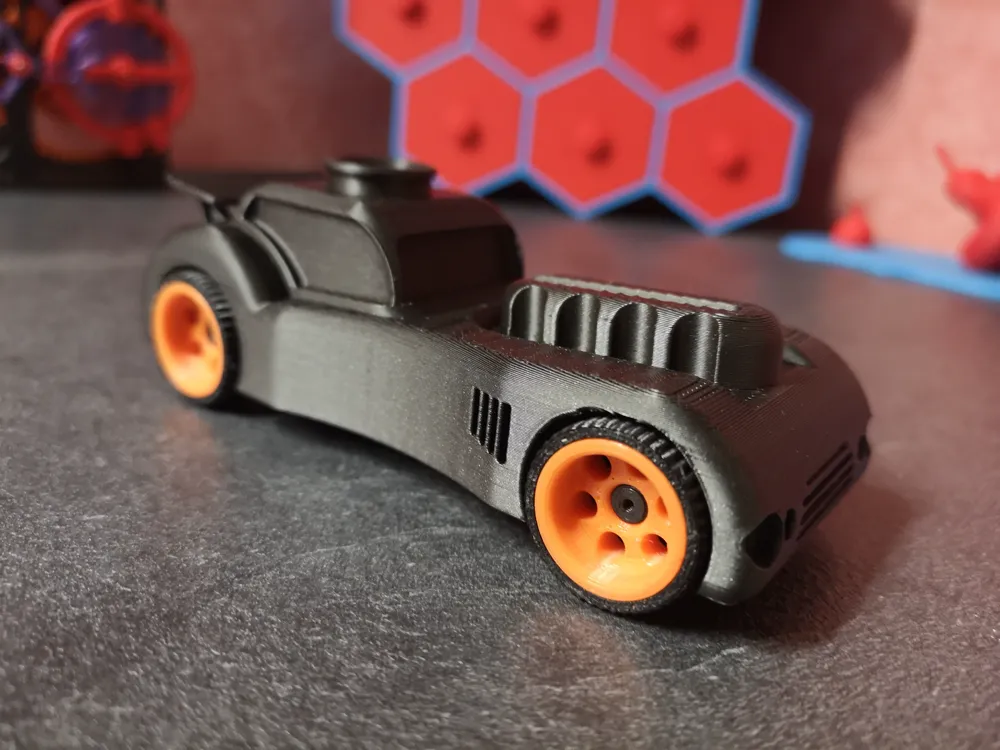 Balloon powered Racing car by AD-Concept - MakerWorld