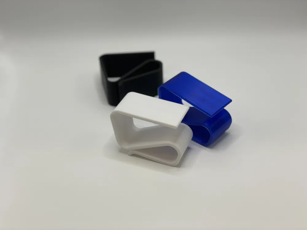 Desk cable clip (grip strength improve updated) by DMIC Solution ...