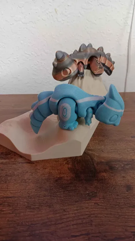 Jurassic Display - Volcano for Dinosaurs by Sarobey - MakerWorld