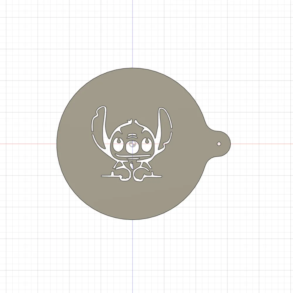Perfect Stitch Latte Art Stencil by Perfect Prints MakerWorld: Download ...