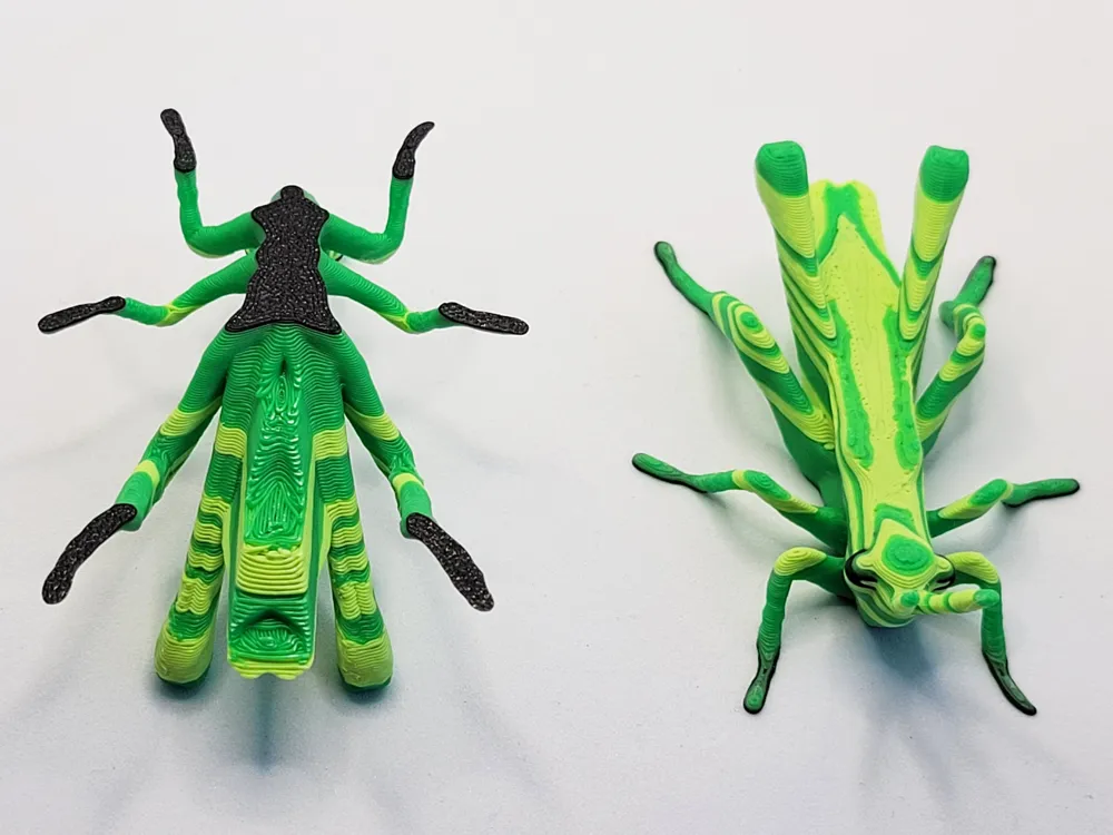 Grasshopper Jumping - Free 3D Print Model - MakerWorld