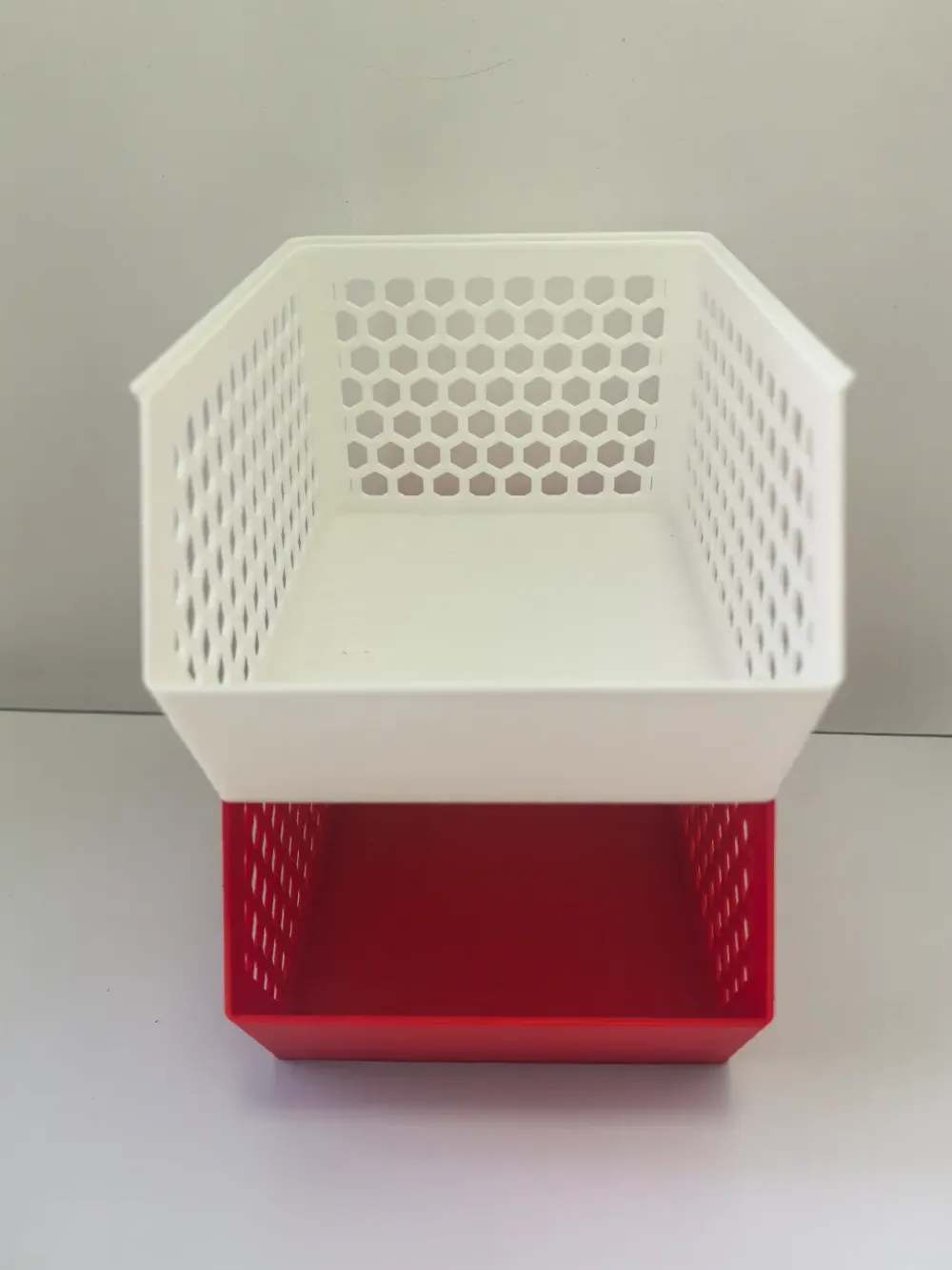 U-shaped Angled Open Stackable Storage Box by Kee - MakerWorld