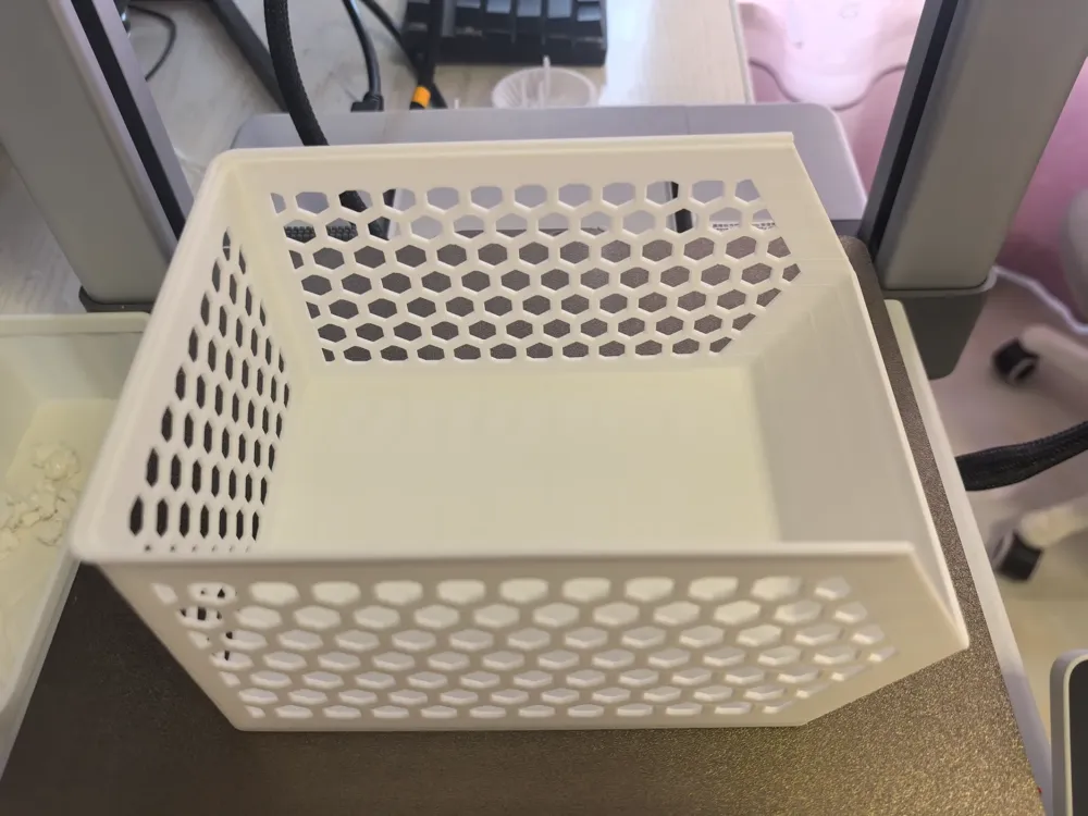 U-shaped Angled Open Stackable Storage Box by Kee - MakerWorld