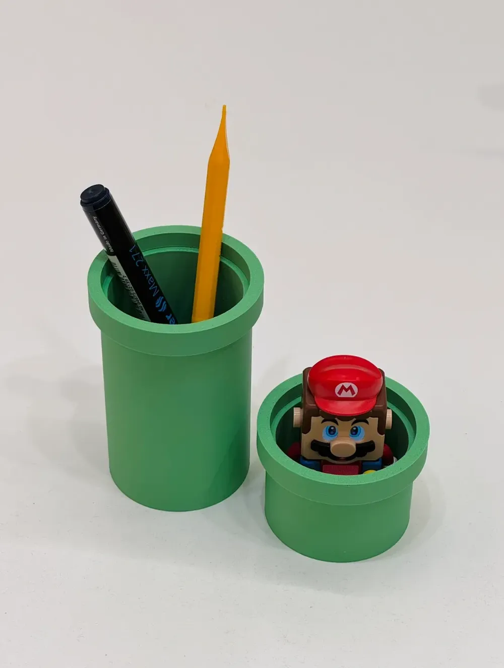 Mario pipe storage box, pen holder by GIAN MakerWorld: Download Free 3D ...