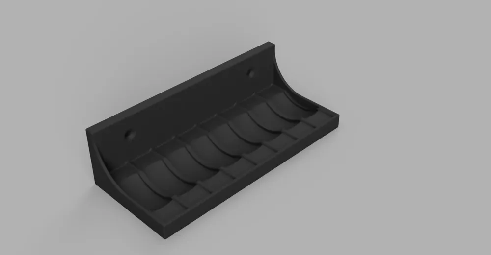 Bench Cookie Plus Holder - Wall Mount (8 pcs) by alejepa - MakerWorld