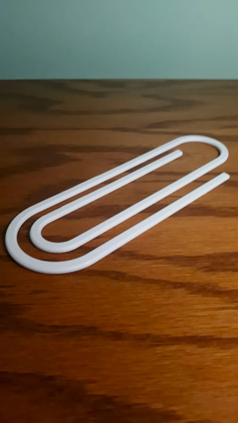 Giant Paperclip by Design lab 3d - MakerWorld