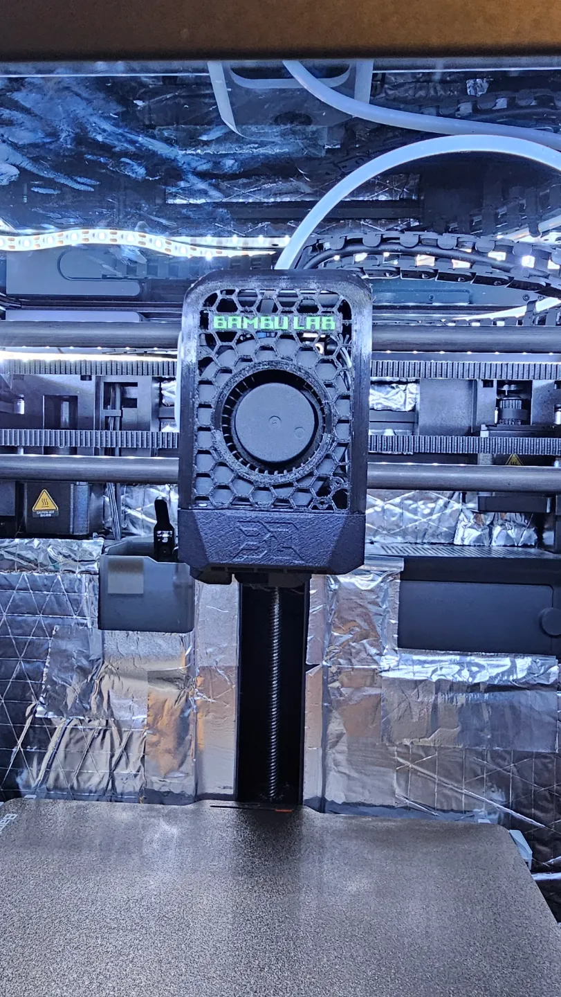 Toolhead cover Print head cover P1S P1P X1 by Uniquehome_de MakerWorld ...