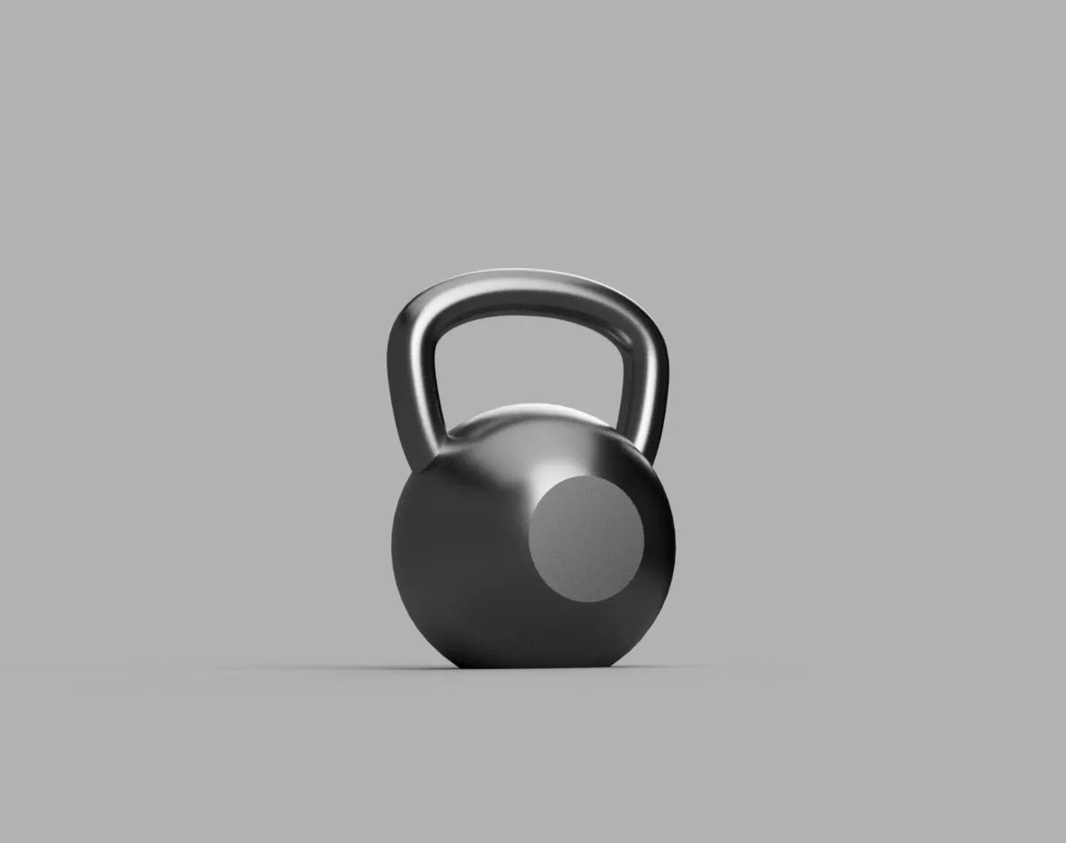 Kettlebell-Schlüsselanhänger/Reißverschluss-Zipper – Kostenloses 3D ...