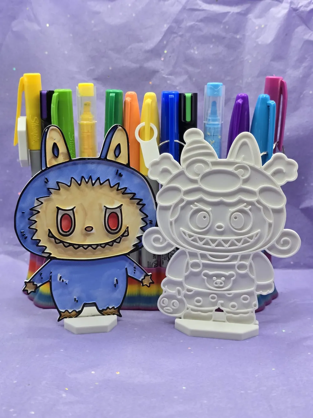 Cute Labuba La Bu Bu La Boo Boo Coloring Fun by Merilno3D MakerWorld ...