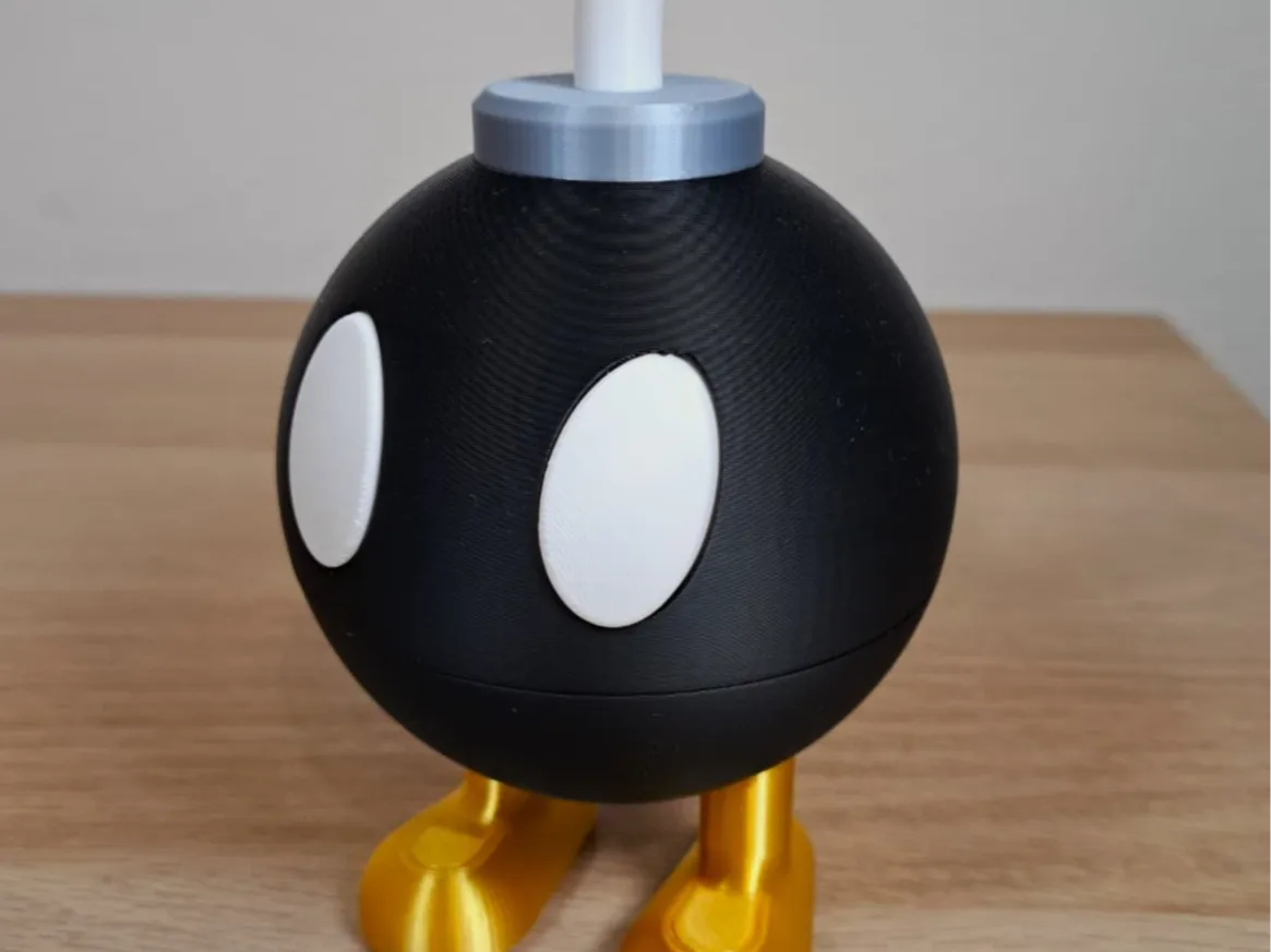 Mario kart bomb model by Lytographum lab MakerWorld: Download Free 3D ...