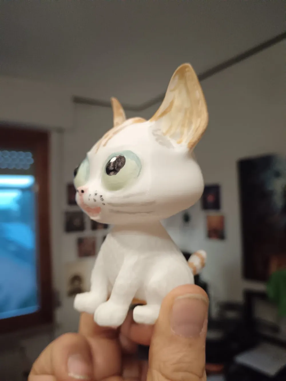 Adorable Cartoon Cat Figurine – Easy 3D Print by PS3D CREATIVE ...