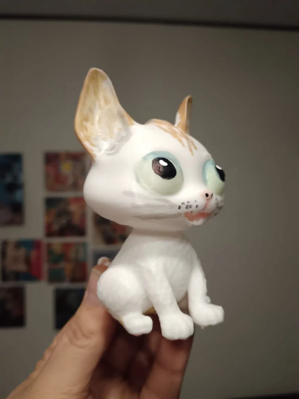 Adorable Cartoon Cat Figurine – Easy 3D Print by PS3D CREATIVE ...