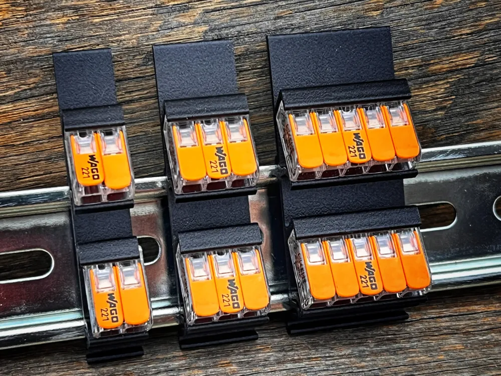 WAGO 221 DIN Mounted with Label Tab - Remixed off my remix Remixed by ...