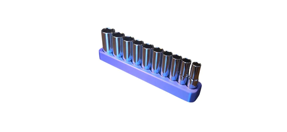Quinn 3/8" Deep Metric Socket Set Organizer by Benjamin Rudy MakerWorld ...