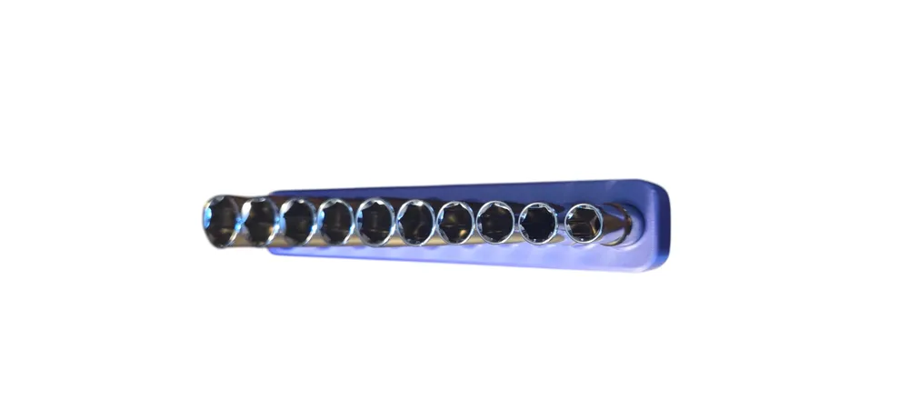 Quinn 3/8" Deep Metric Socket Set Organizer by Benjamin Rudy MakerWorld ...