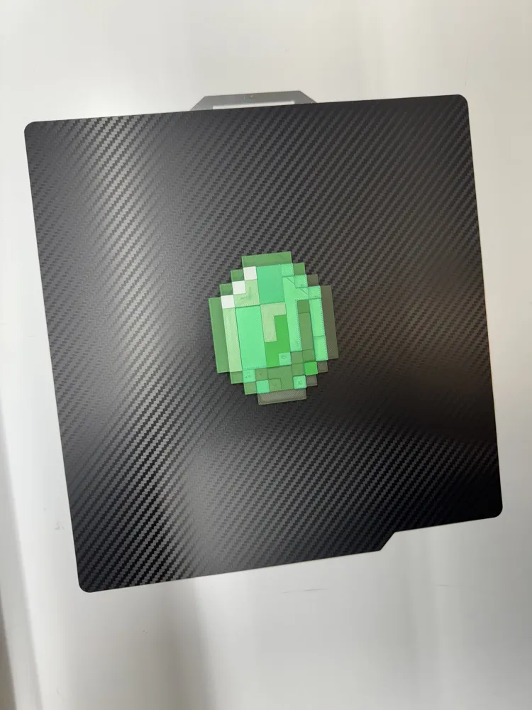 Emerald - Minecraft Item Frame by jongoodfeller MakerWorld: Download ...