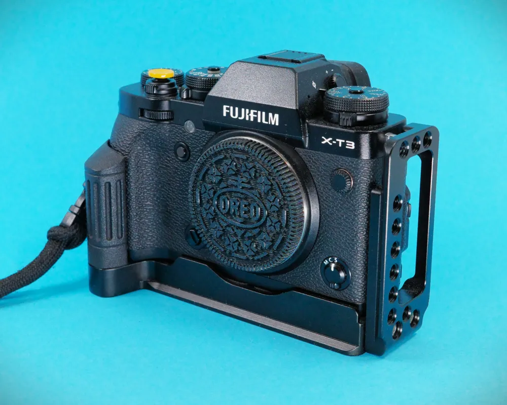 Fuji X Oreo Camera Body Cap by Sakul - MakerWorld