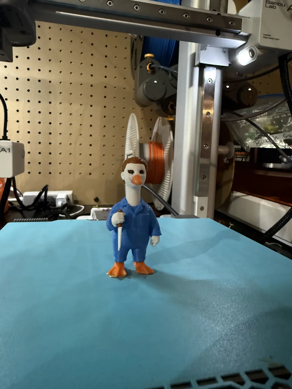 Desk Porch Goose Michael Myers - Free 3D Print Model - MakerWorld