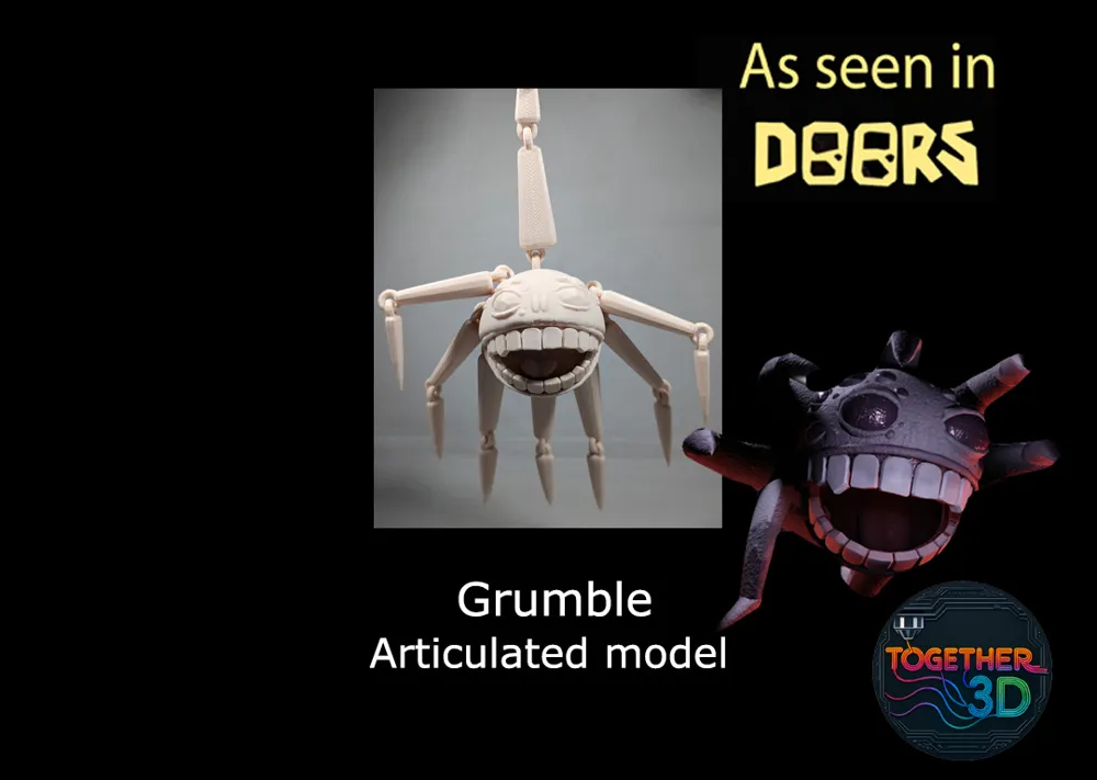 Grumble de Doors (Roblox) - Articulé par Together 3D MakerWorld ...
